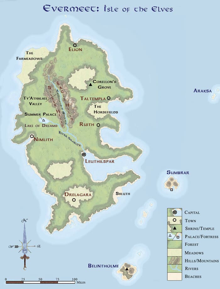 Forgotten Maps: browse interactive Forgotten Realms maps