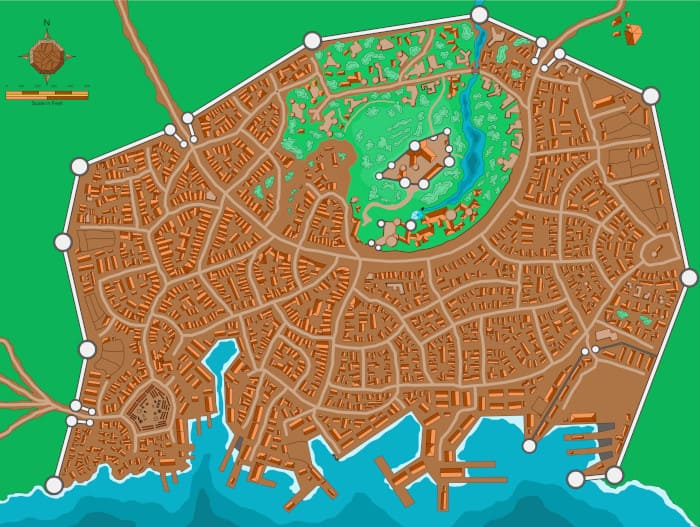 Forgotten Maps: browse interactive Forgotten Realms maps