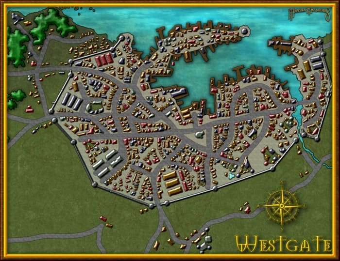 Forgotten Maps: browse interactive Forgotten Realms maps